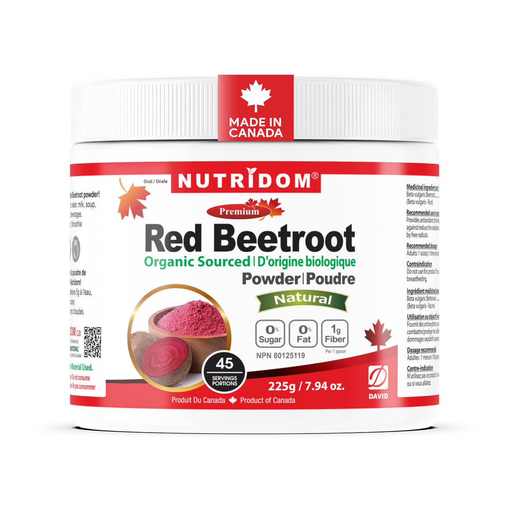 Nutridom organic red beet root powder