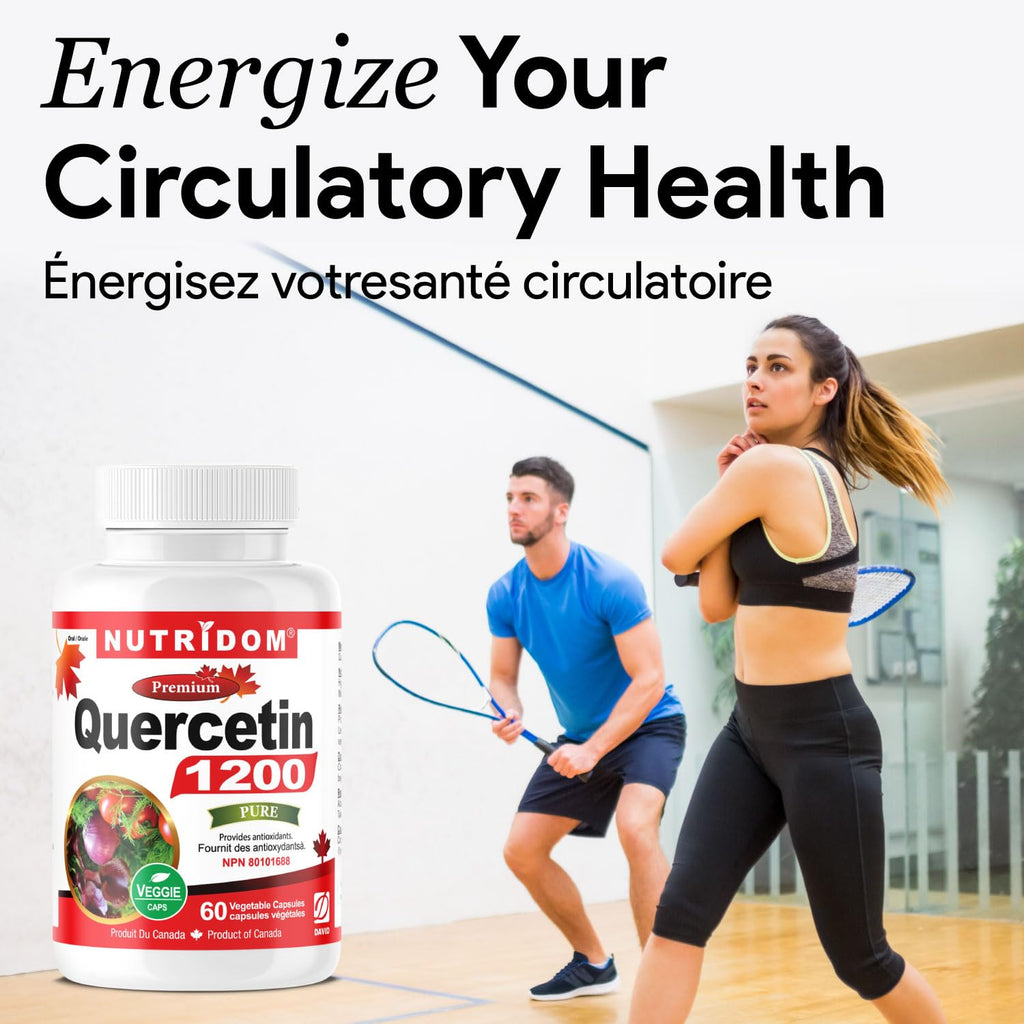 Nutridom Quercetin 600mg veggie capsules