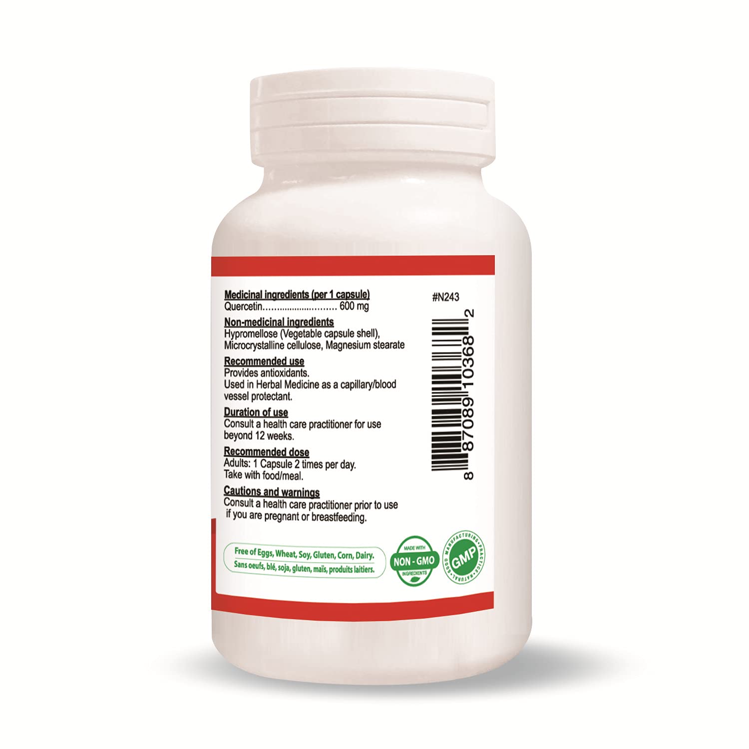 Nutridom Quercetin for holistic health