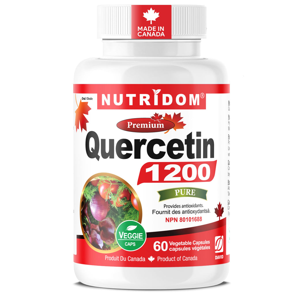 Nutridom Quercetin herbal supplement benefits