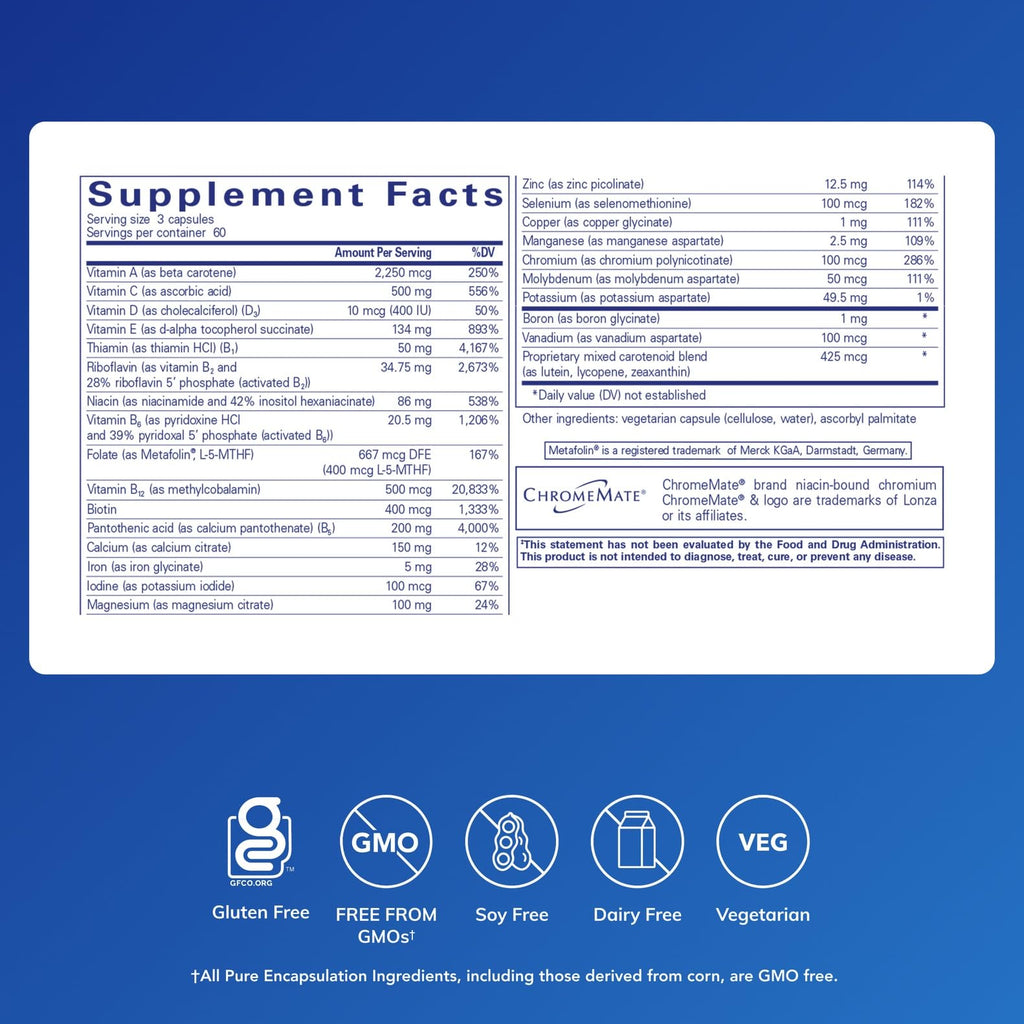 Nutrient 950 multivitamin for men