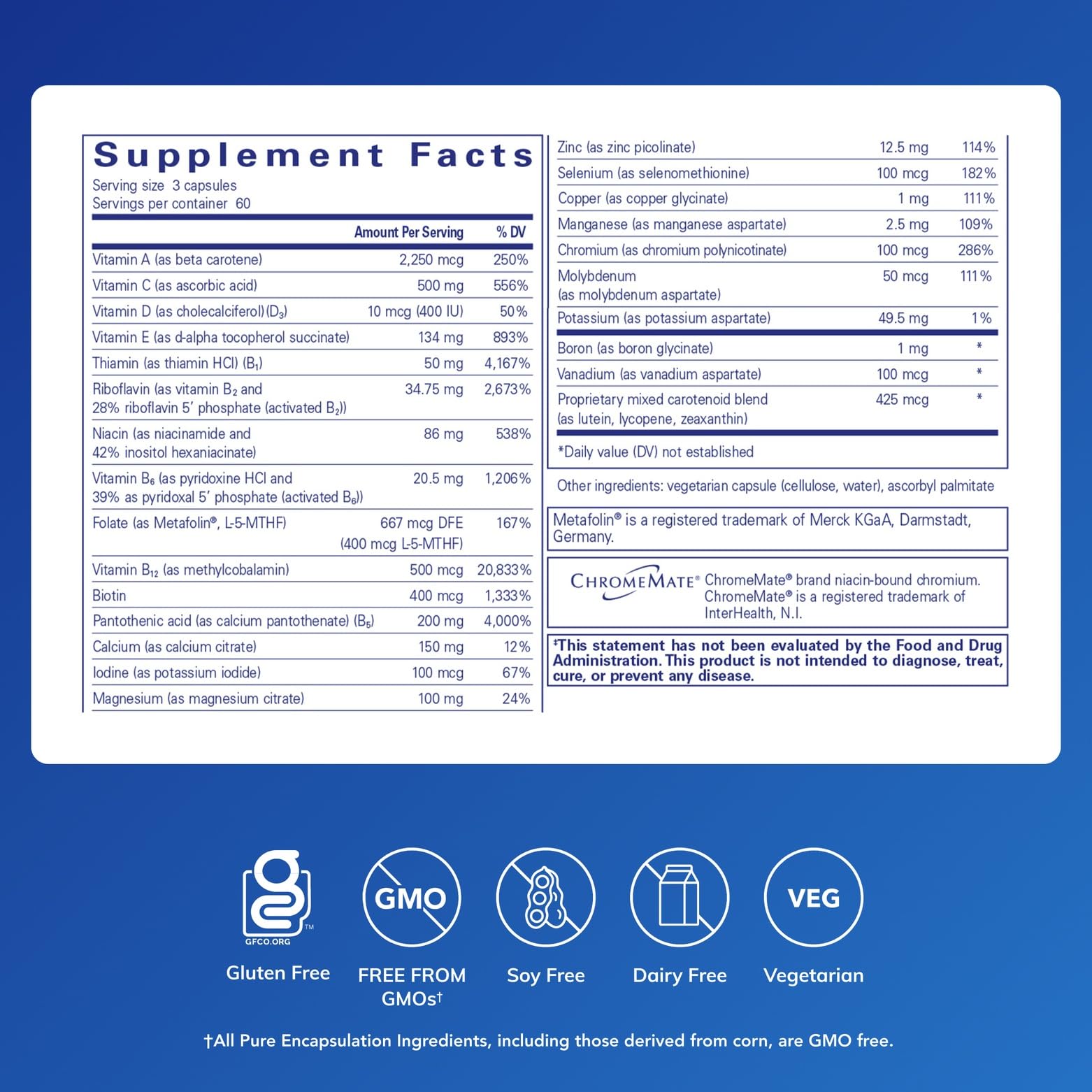 Nutrient 950 multivitamin for women
