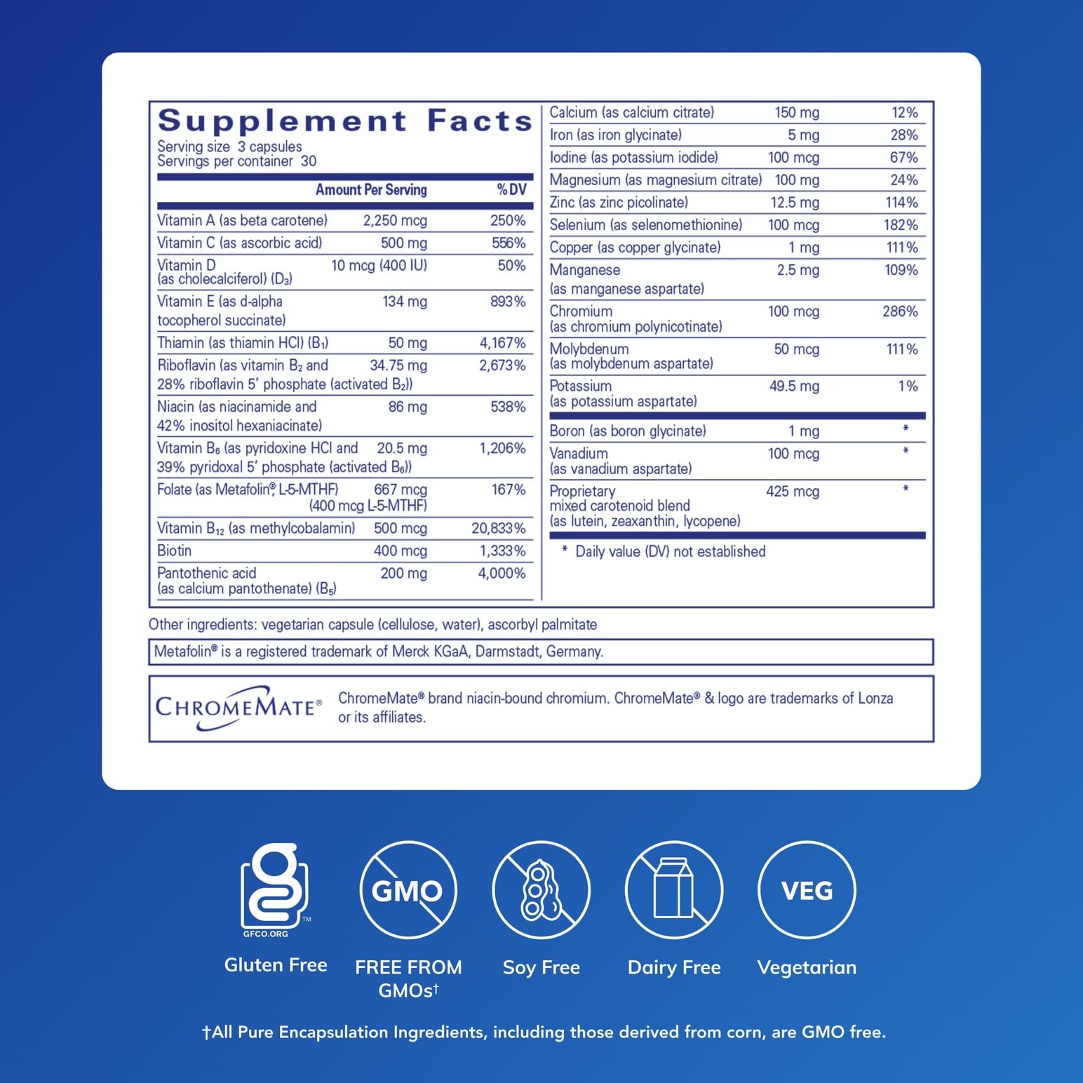 Nutrient 950 multivitamin for women