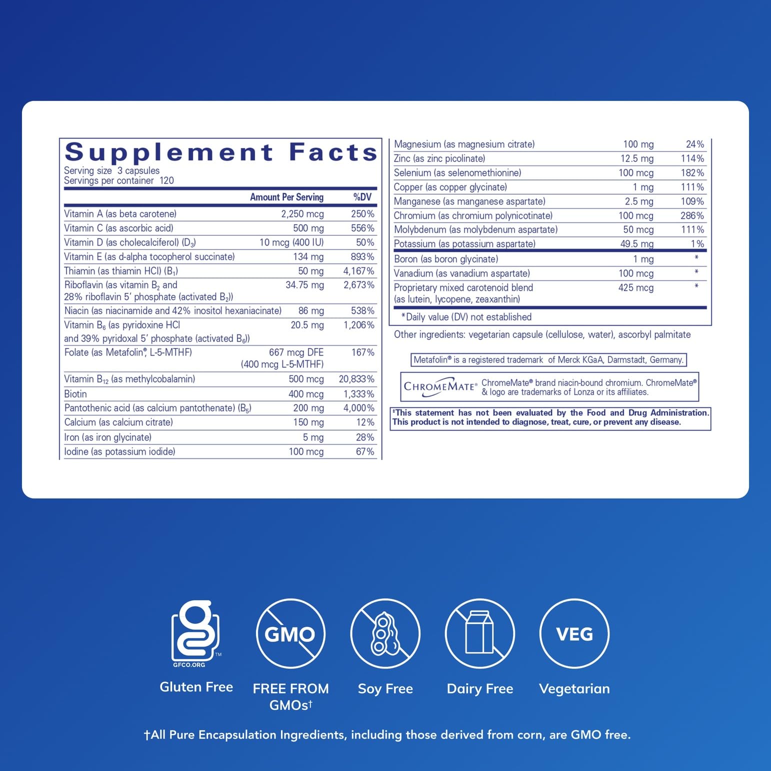 Nutrient 950 multivitamin for women