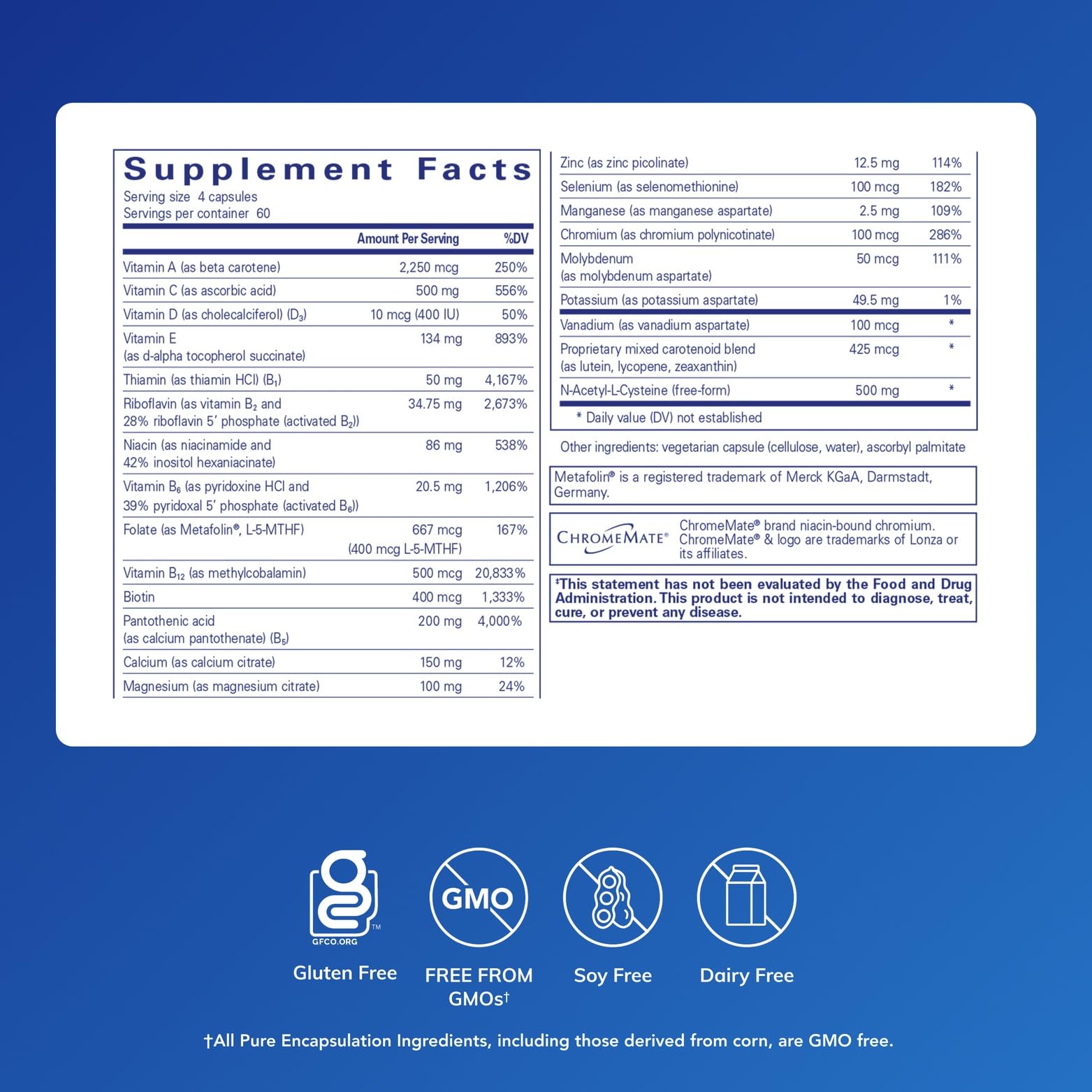 Nutrient 950 with NAC for immune support