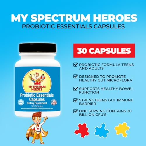 Nutrient absorption with probiotic capsules