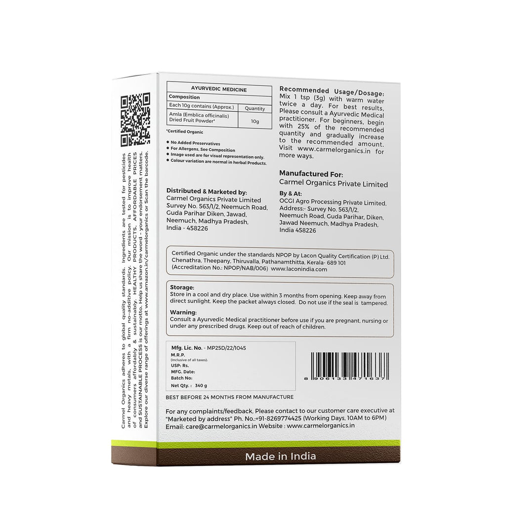 Nutrient-dense Amla powder for vitality