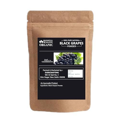 nutrient-dense black grapes powder