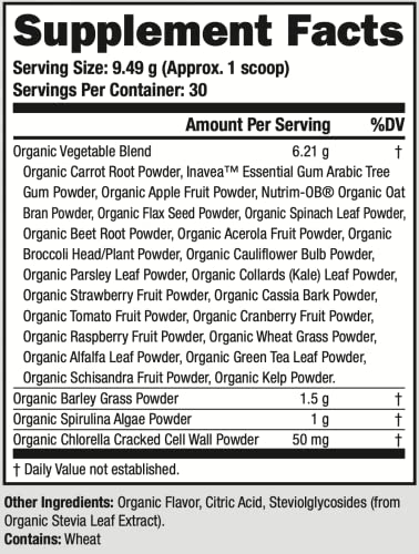 nutrient dense blended vitamin & mineral mix