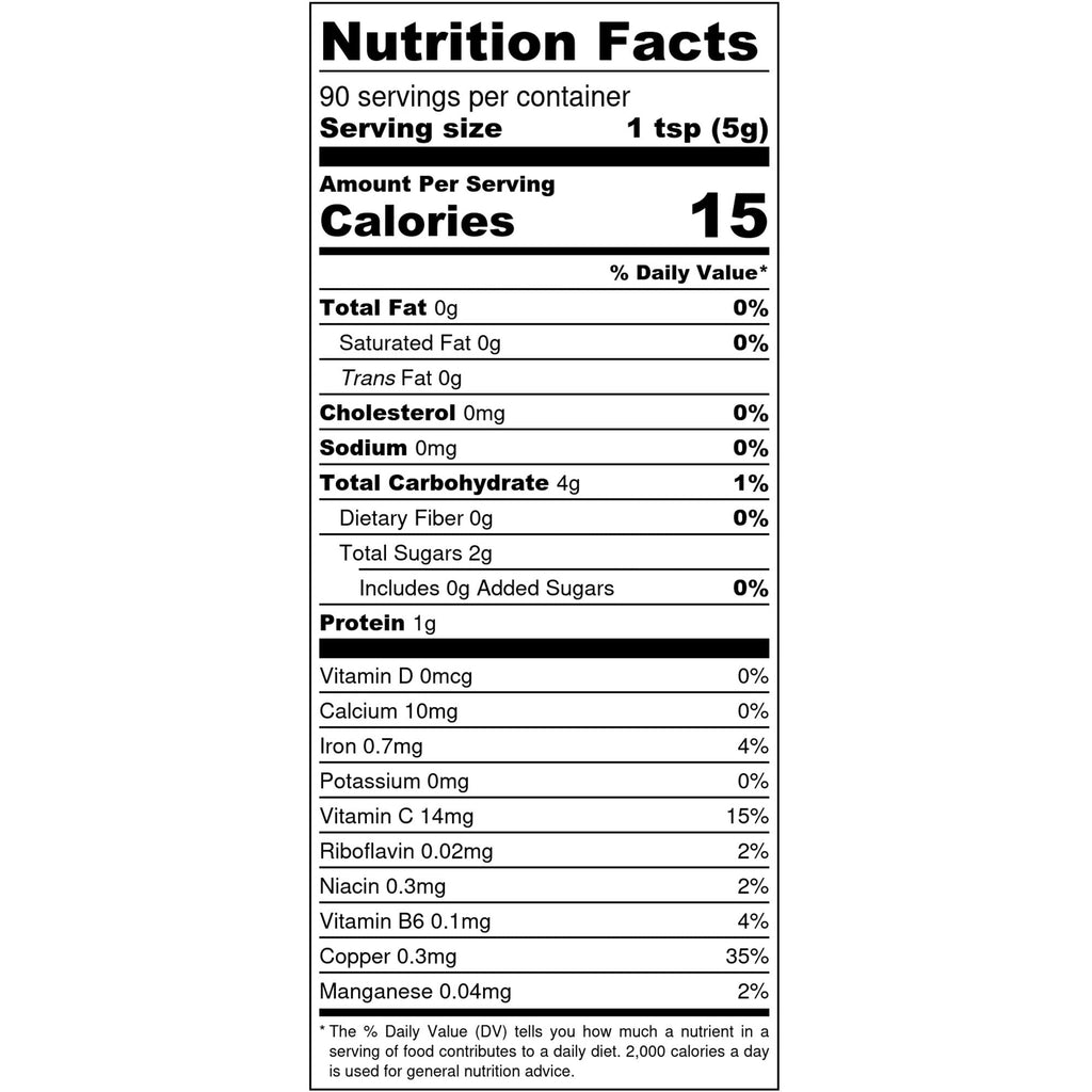 nutrient-dense blended vitamin supplements