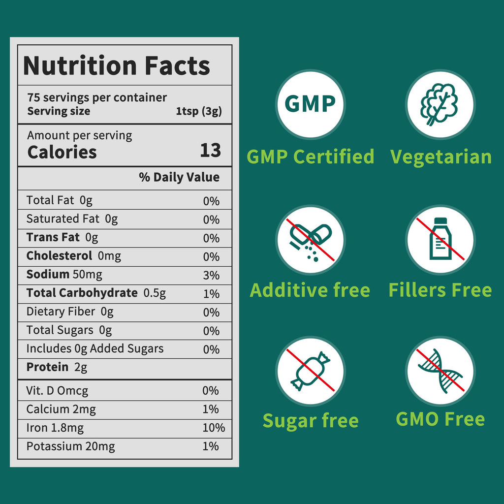 nutrient-dense chlorella for wellness