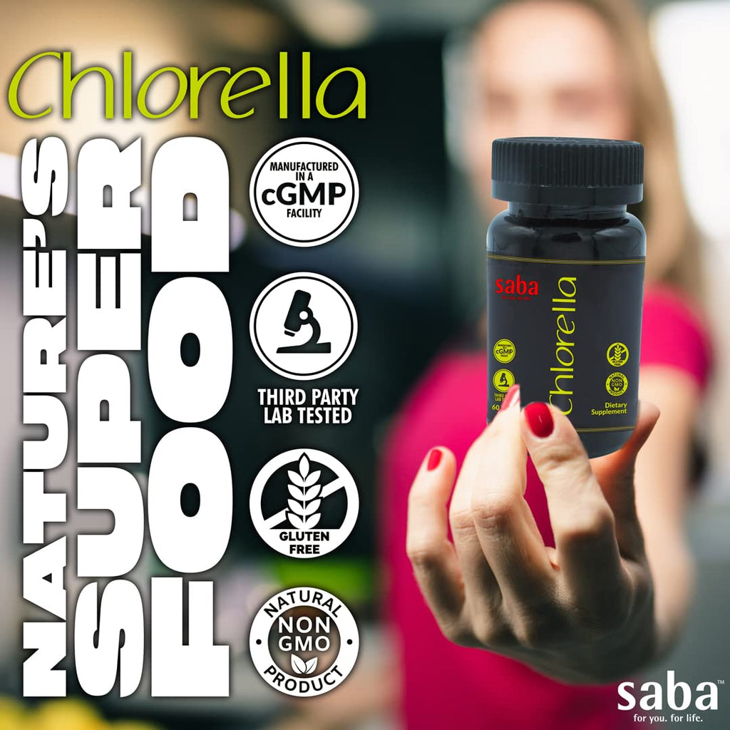 nutrient-dense chlorella tablets