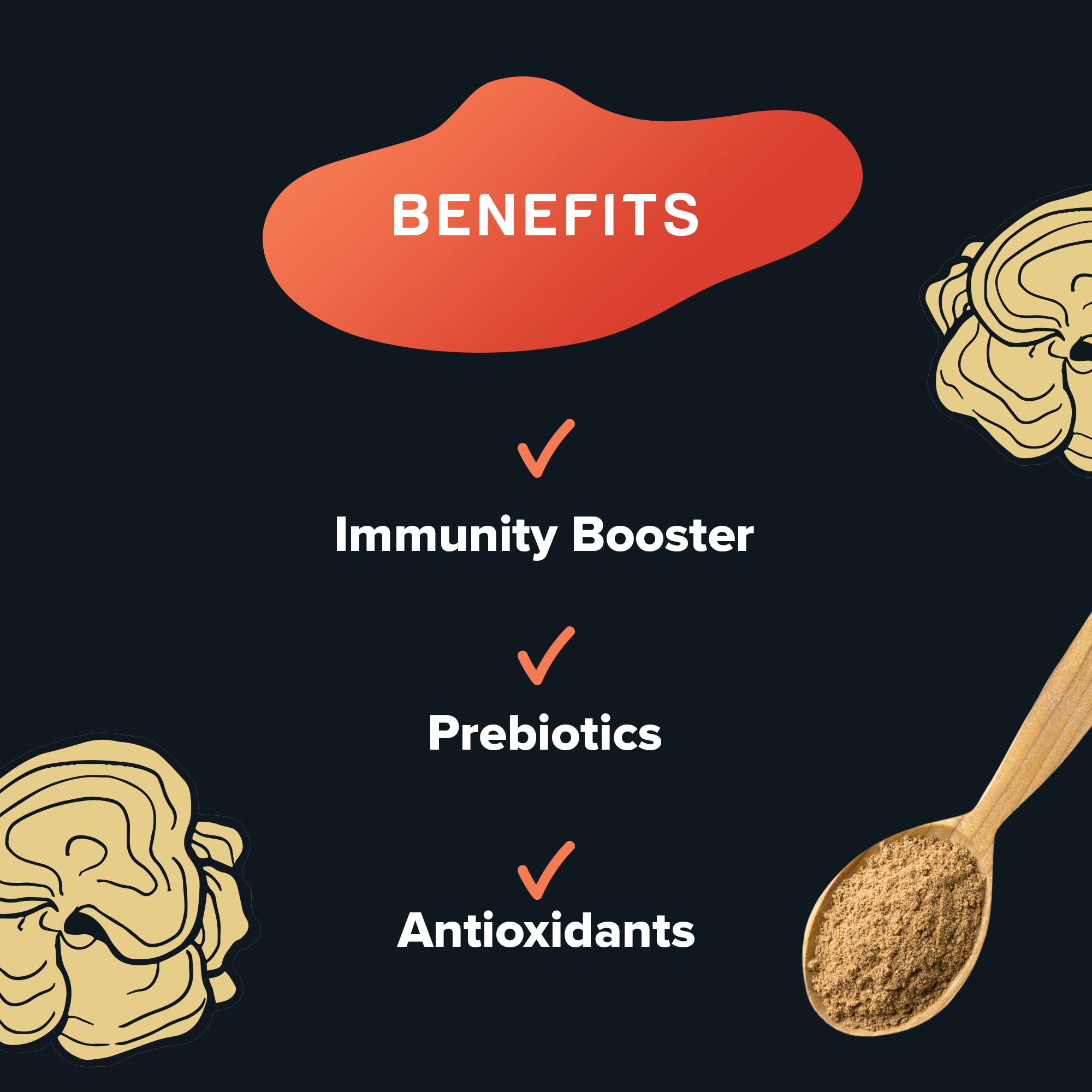 nutrient-dense mushroom powder