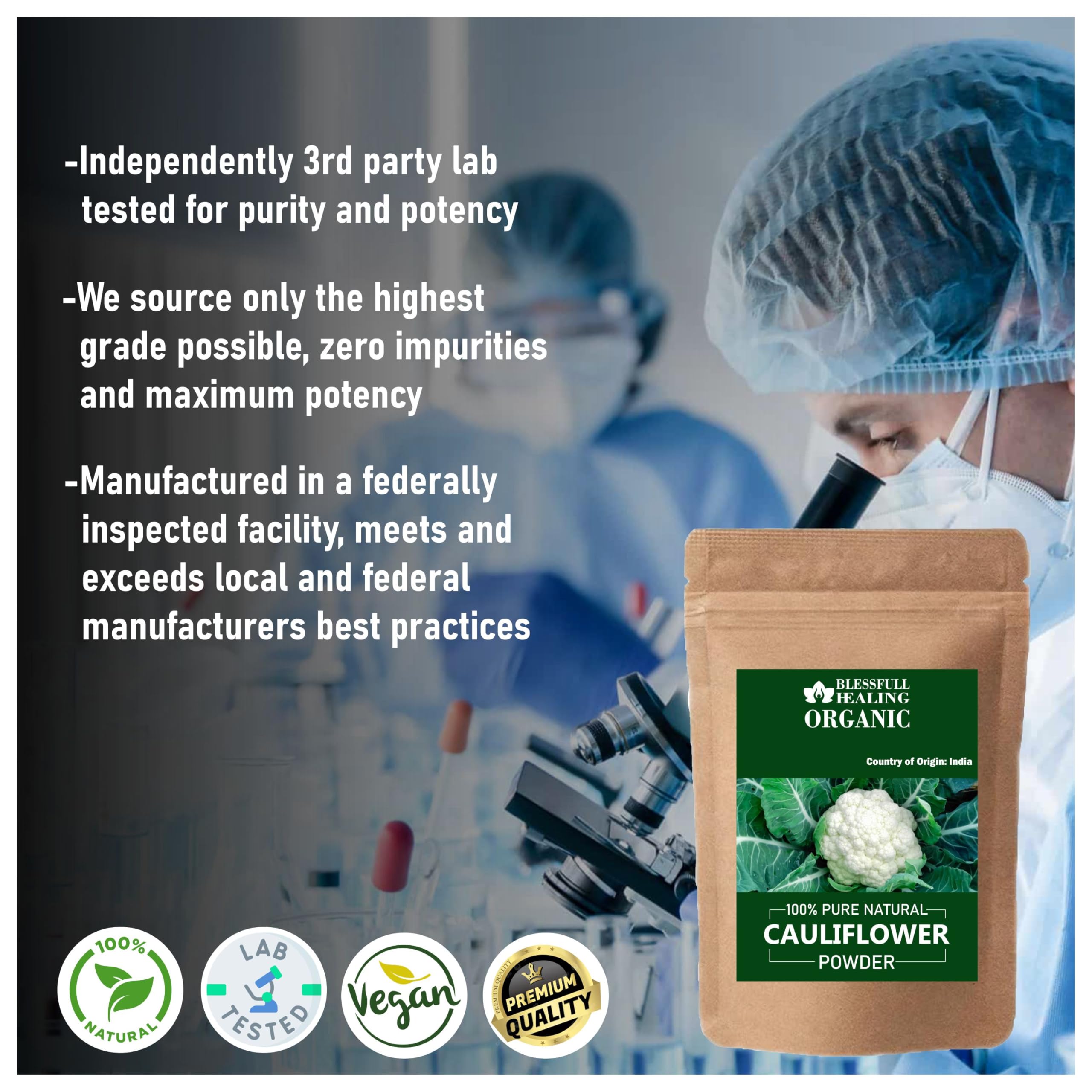 nutrient-dense organic powder for wellness