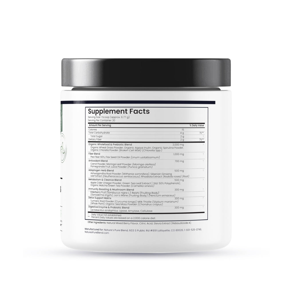 nutrient-dense powder for health enthusiasts