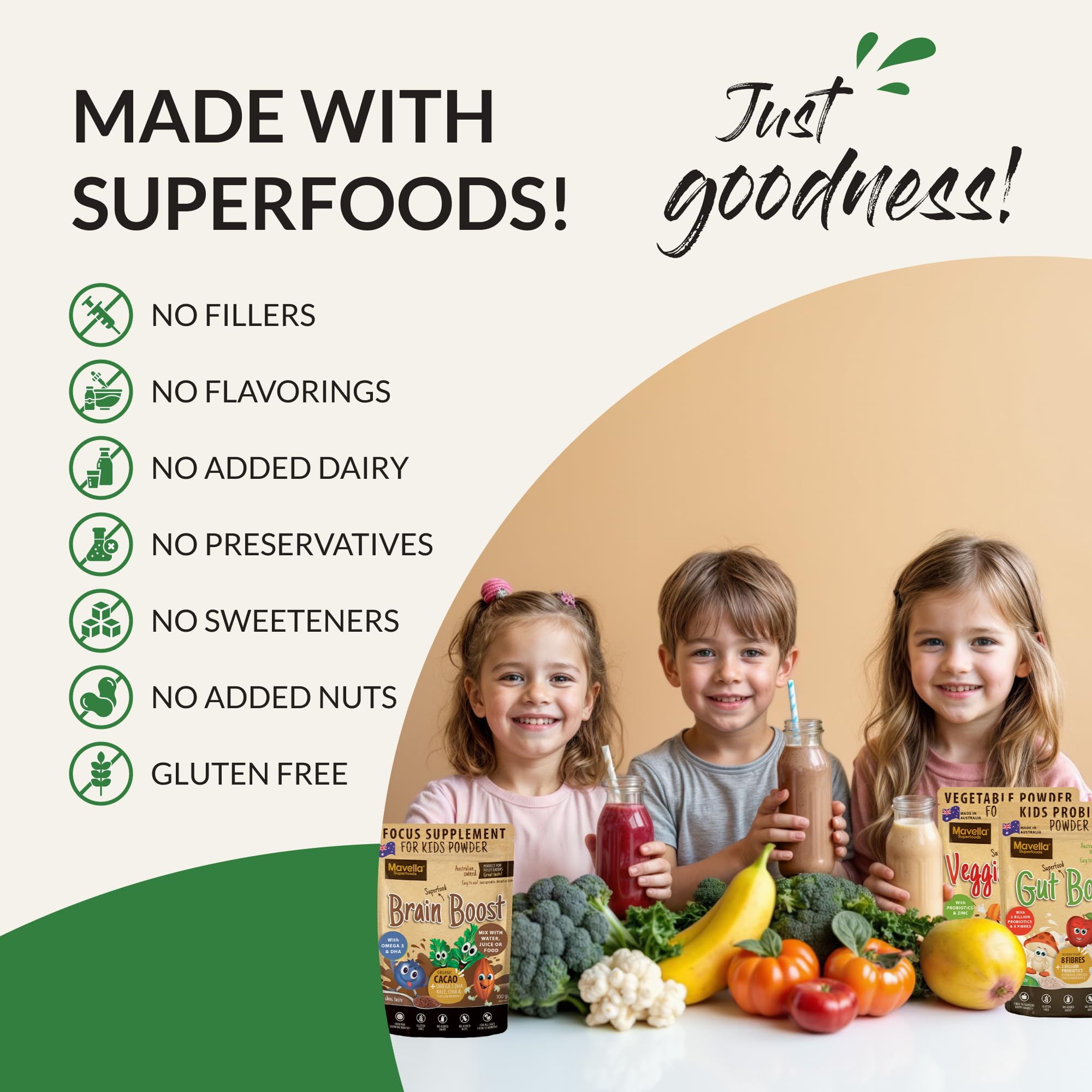 nutrient-dense powder for kids