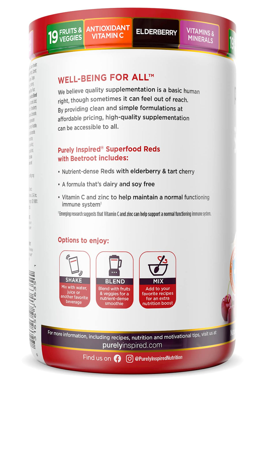 nutrient-dense powder for overall health