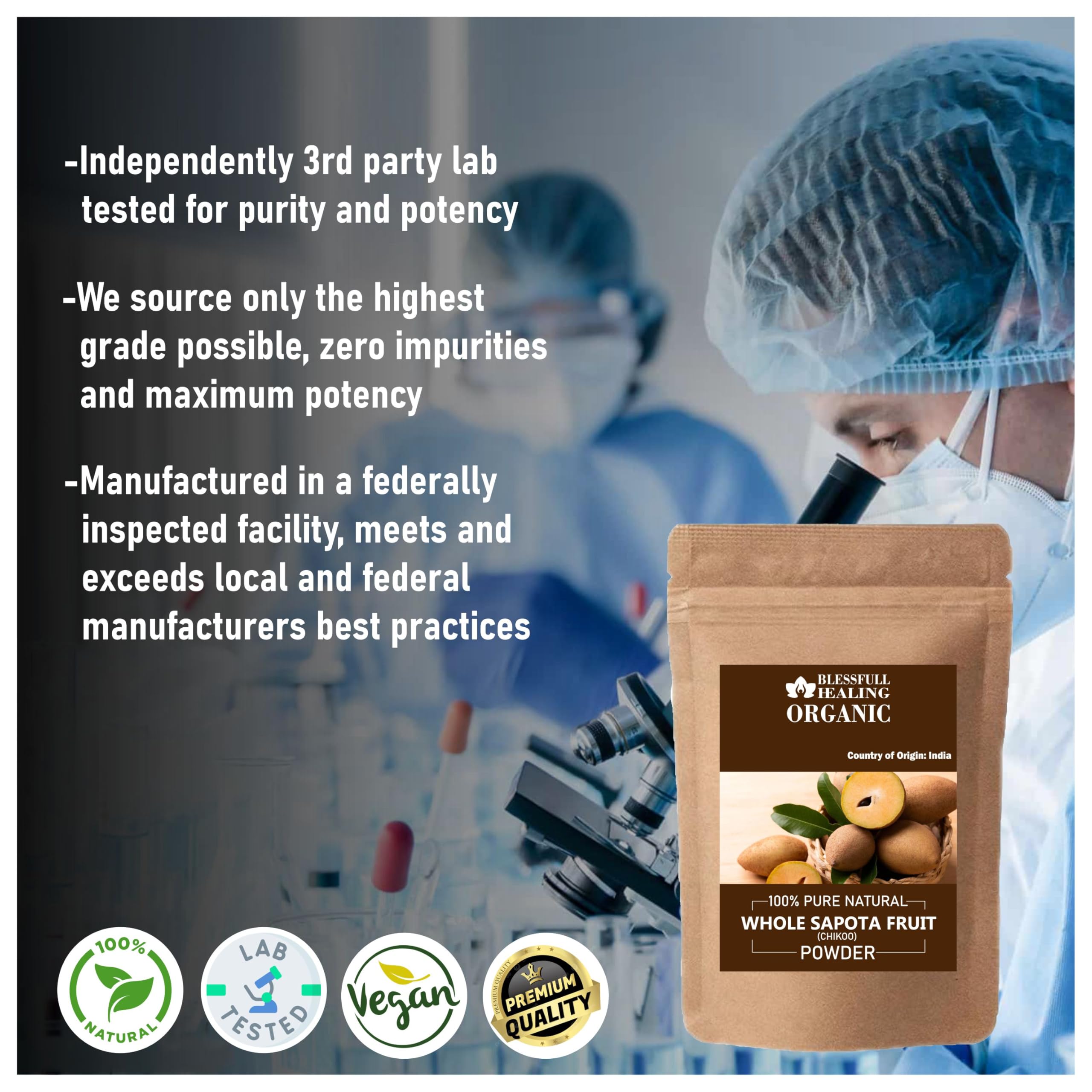 nutrient-dense sapota fruit supplement