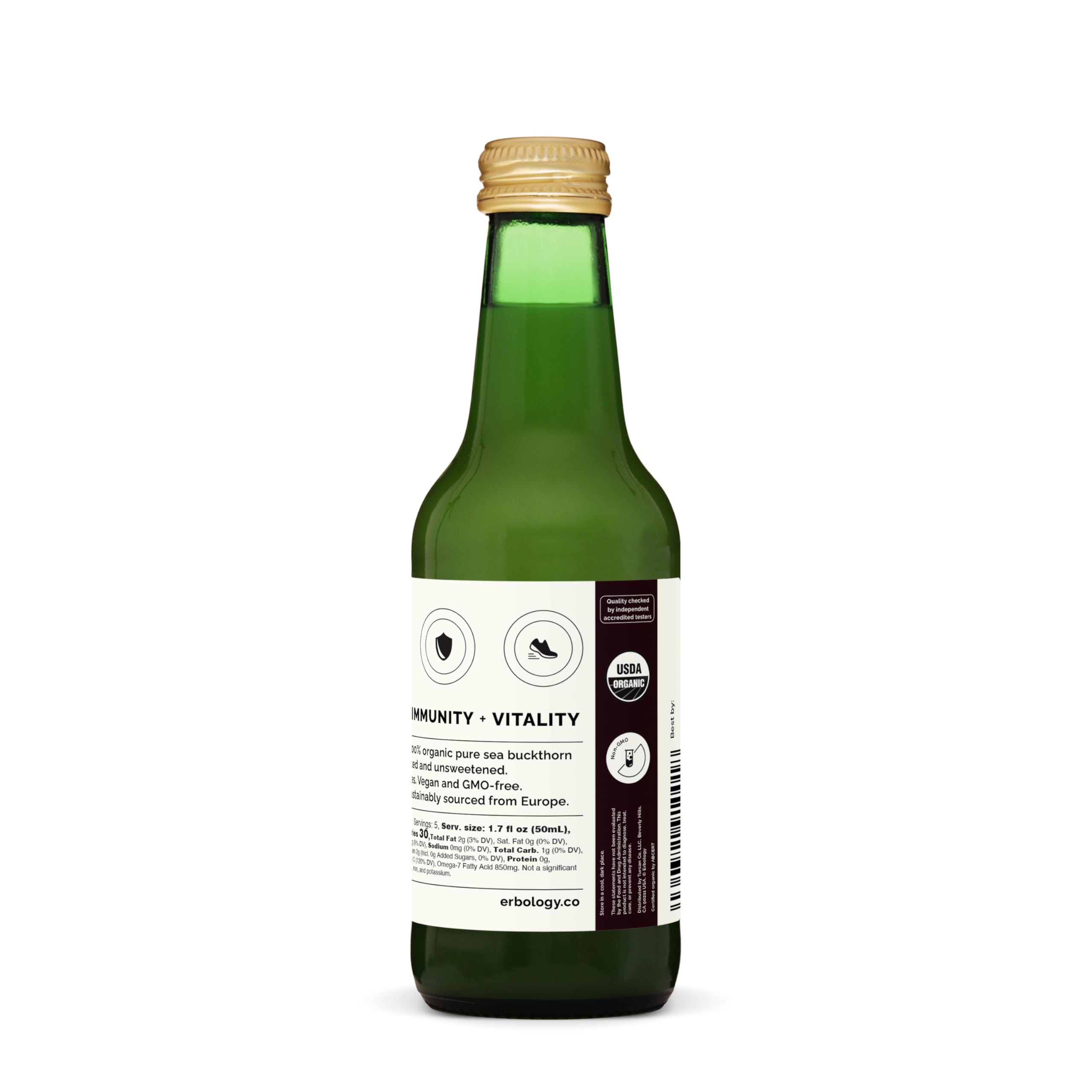 nutrient-dense sea buckthorn beverage