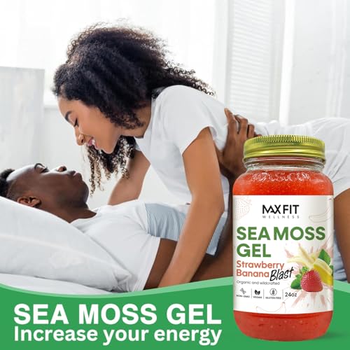 Nutrient-dense sea moss gel for wellness