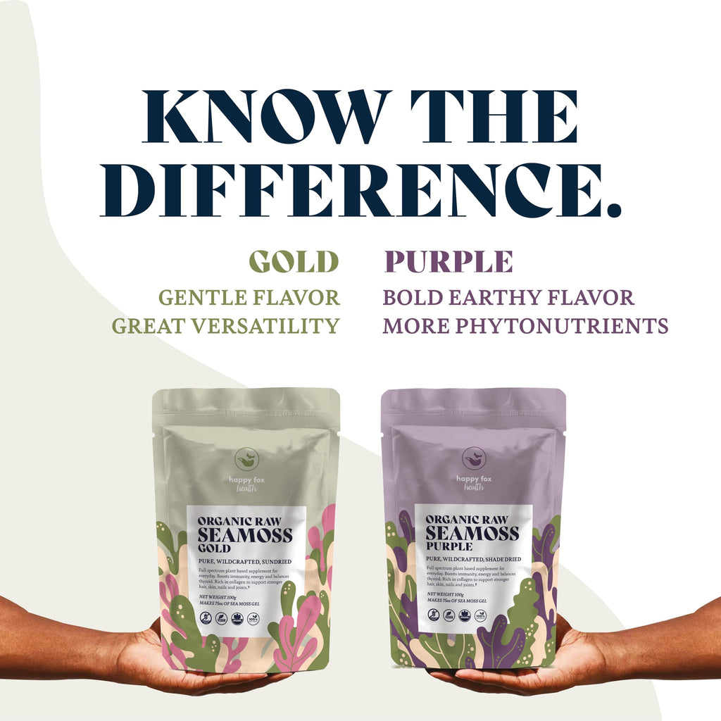 Nutrient-dense sea moss powder
