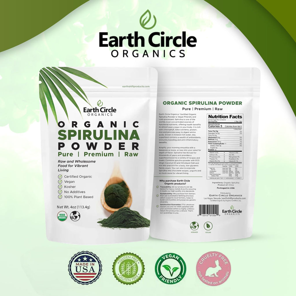 nutrient-dense spirulina for athletes