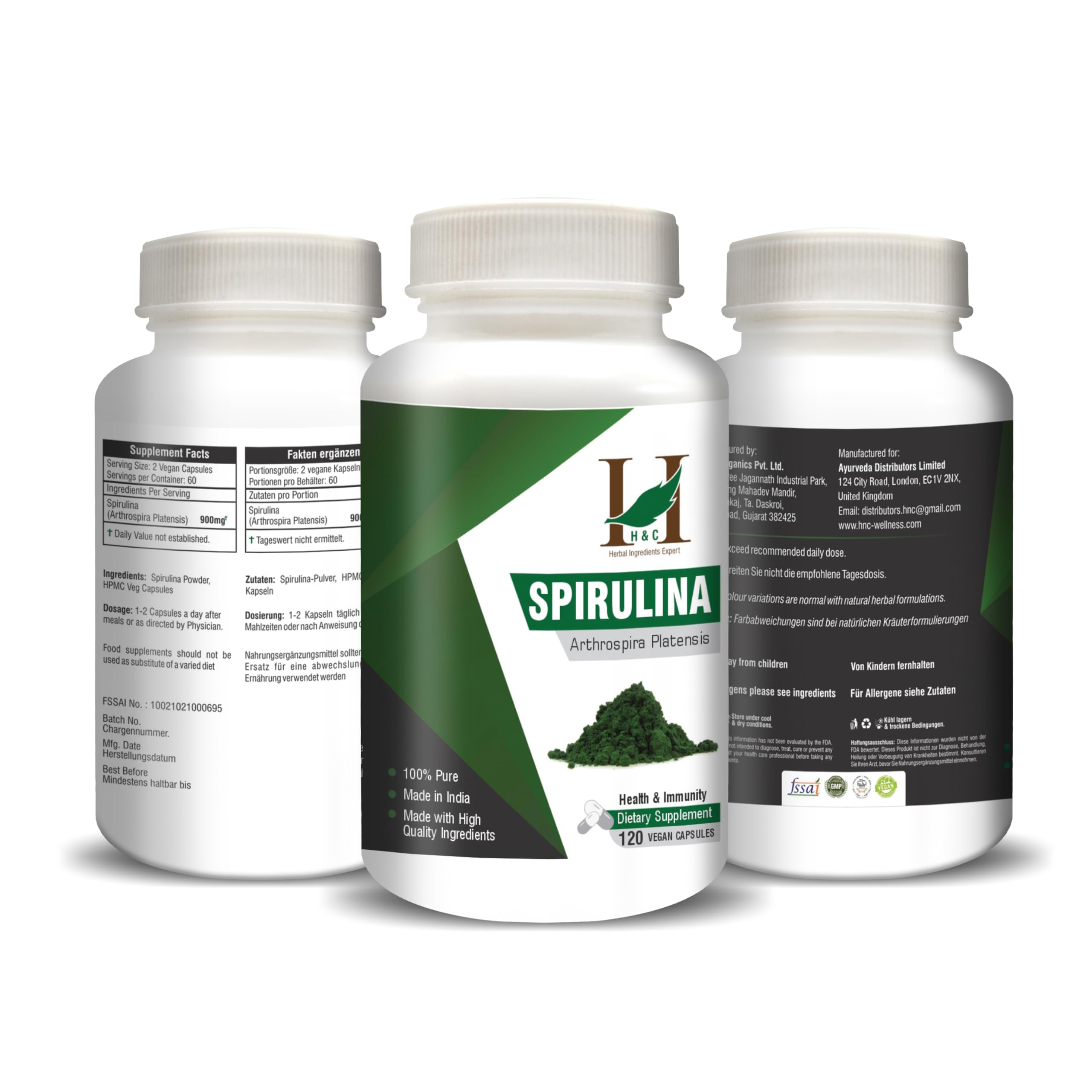 nutrient-dense spirulina for wellness