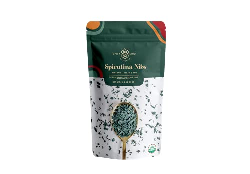 nutrient-dense spirulina superfood crunchies