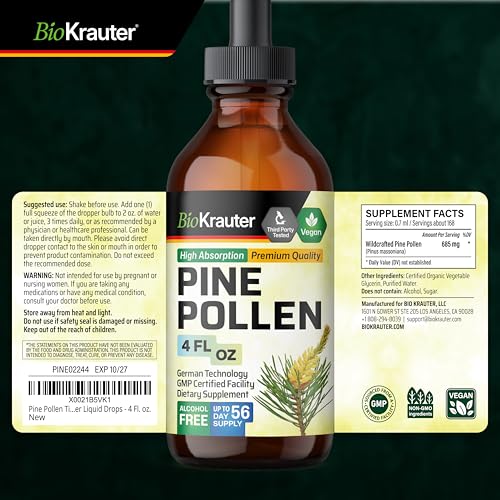 Nutrient-dense tincture for vitality