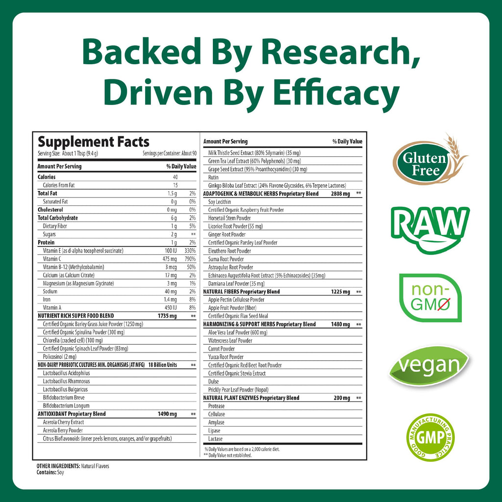 nutrient-dense vegan supplement