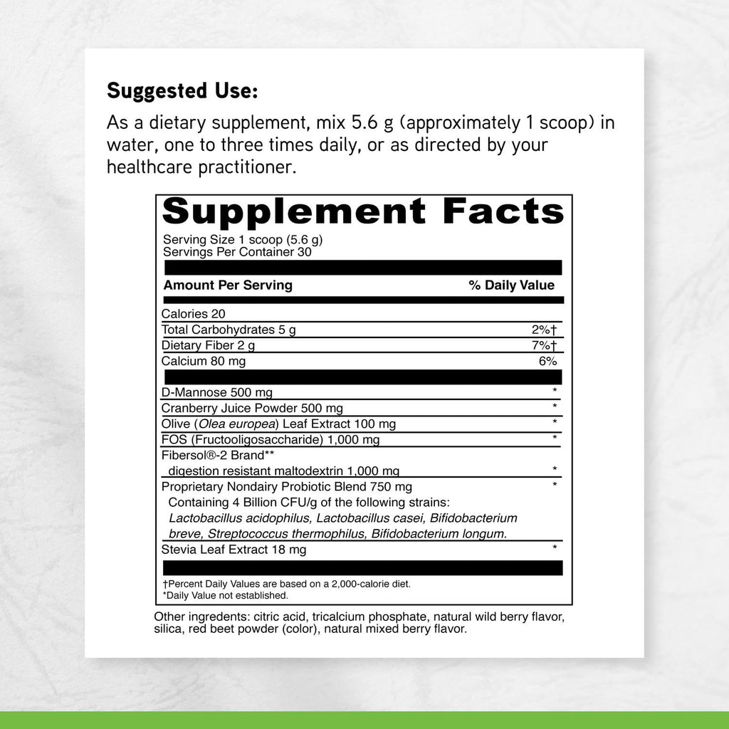 Nutrient-packed D-Mannose complex powder