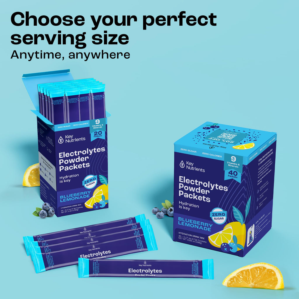 nutrient-packed electrolyte powder for health