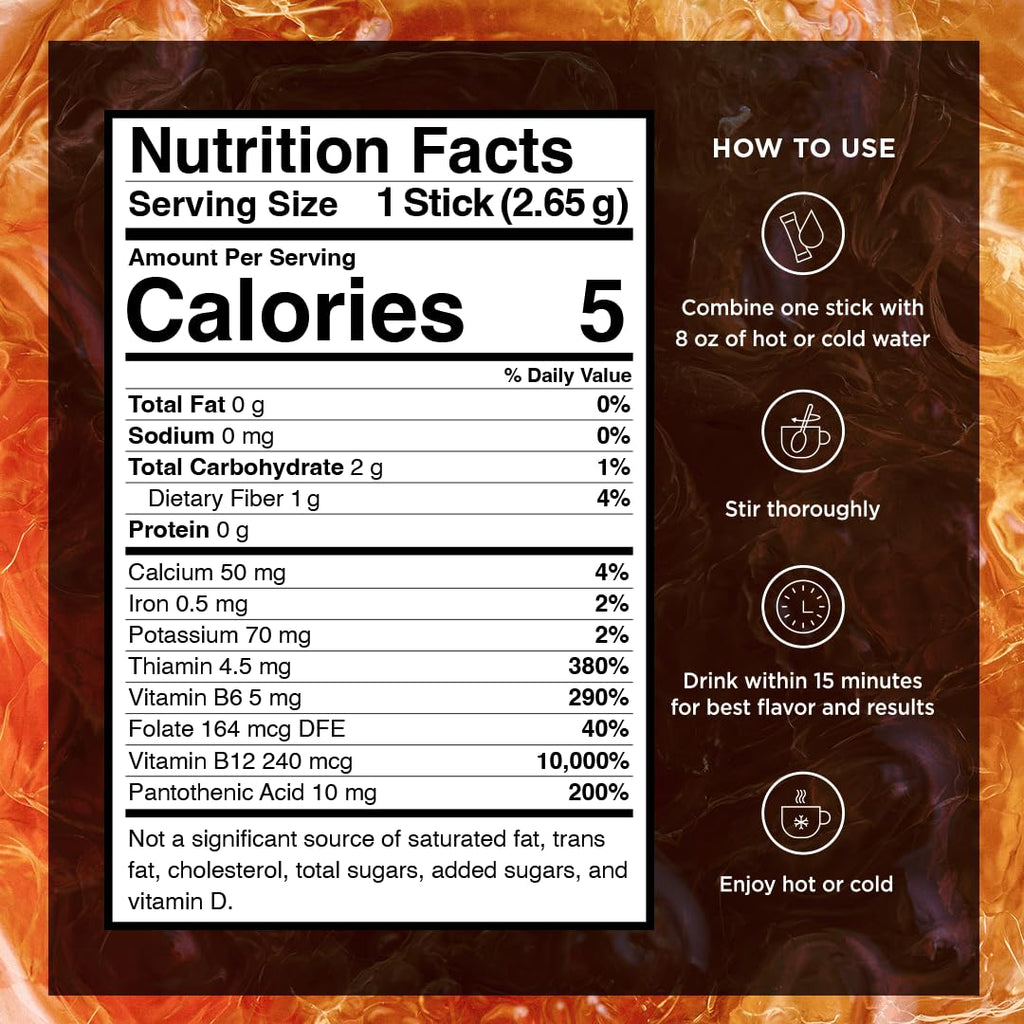Nutrient-packed instant tea option