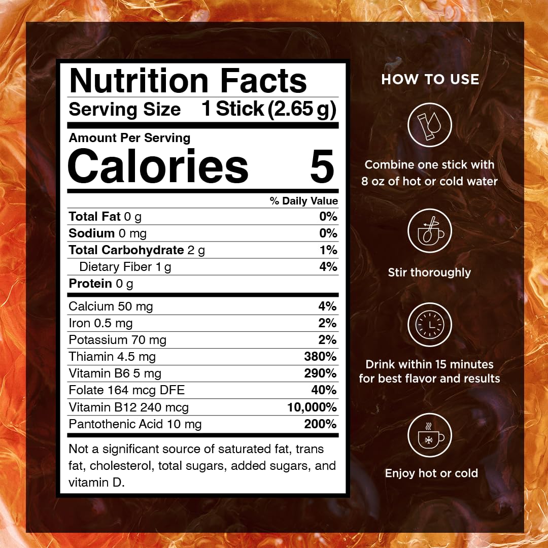 Nutrient-packed instant tea option