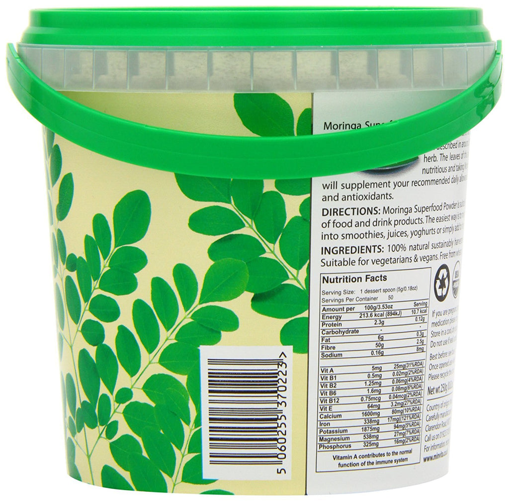 Nutrient-packed Moringa powder supplement
