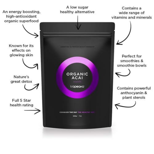 Nutrient-rich acai powder for smoothies