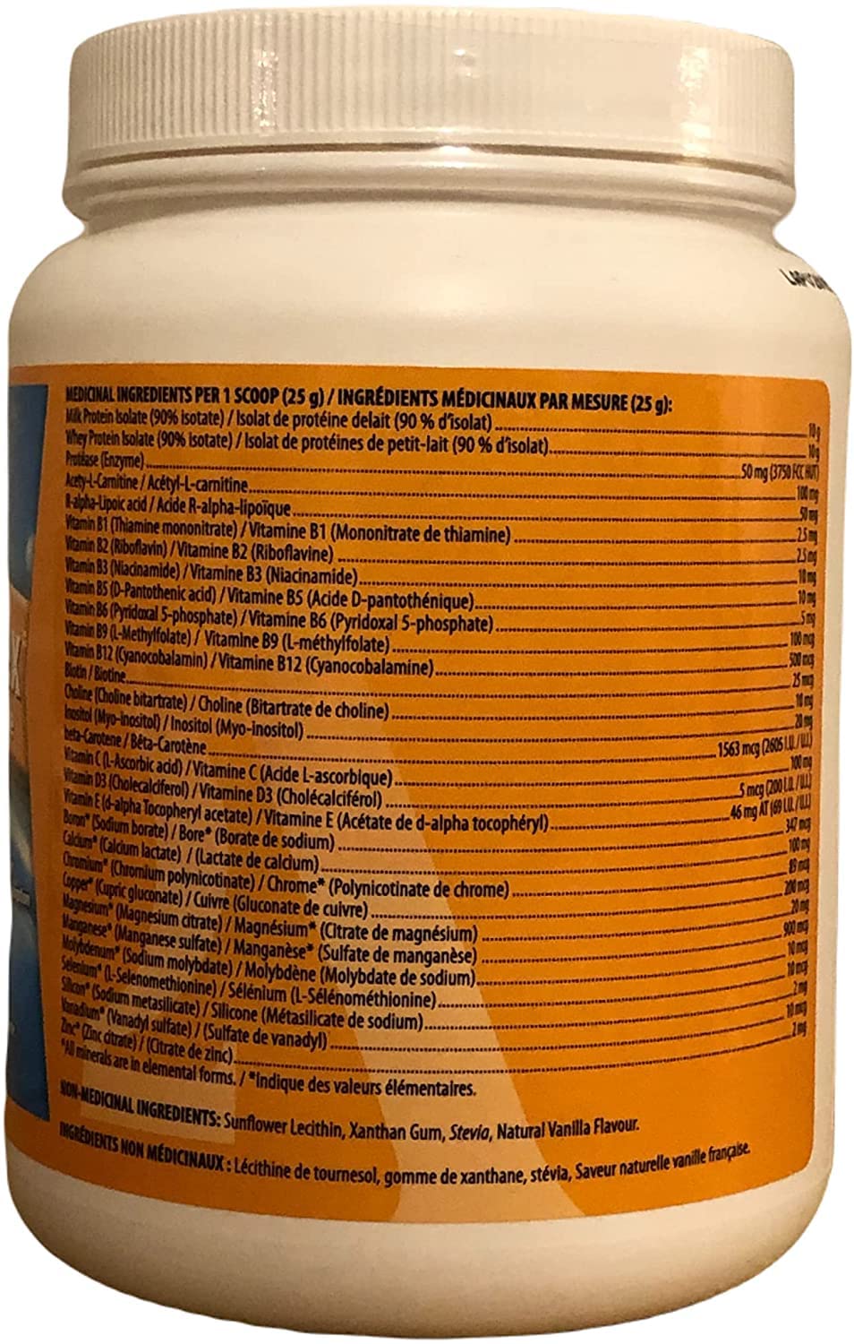 Nutrient-rich adult protein powder