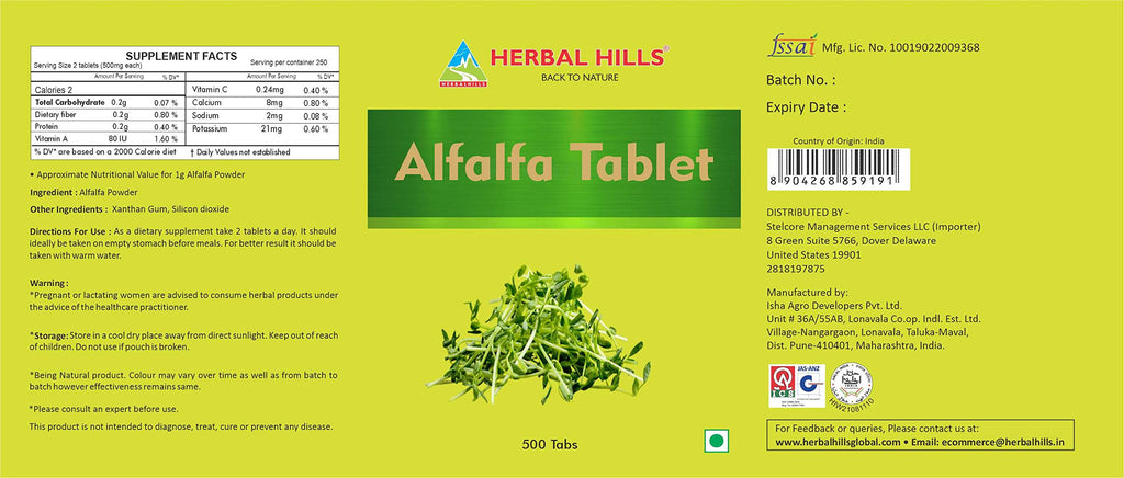 nutrient-rich alfalfa for health
