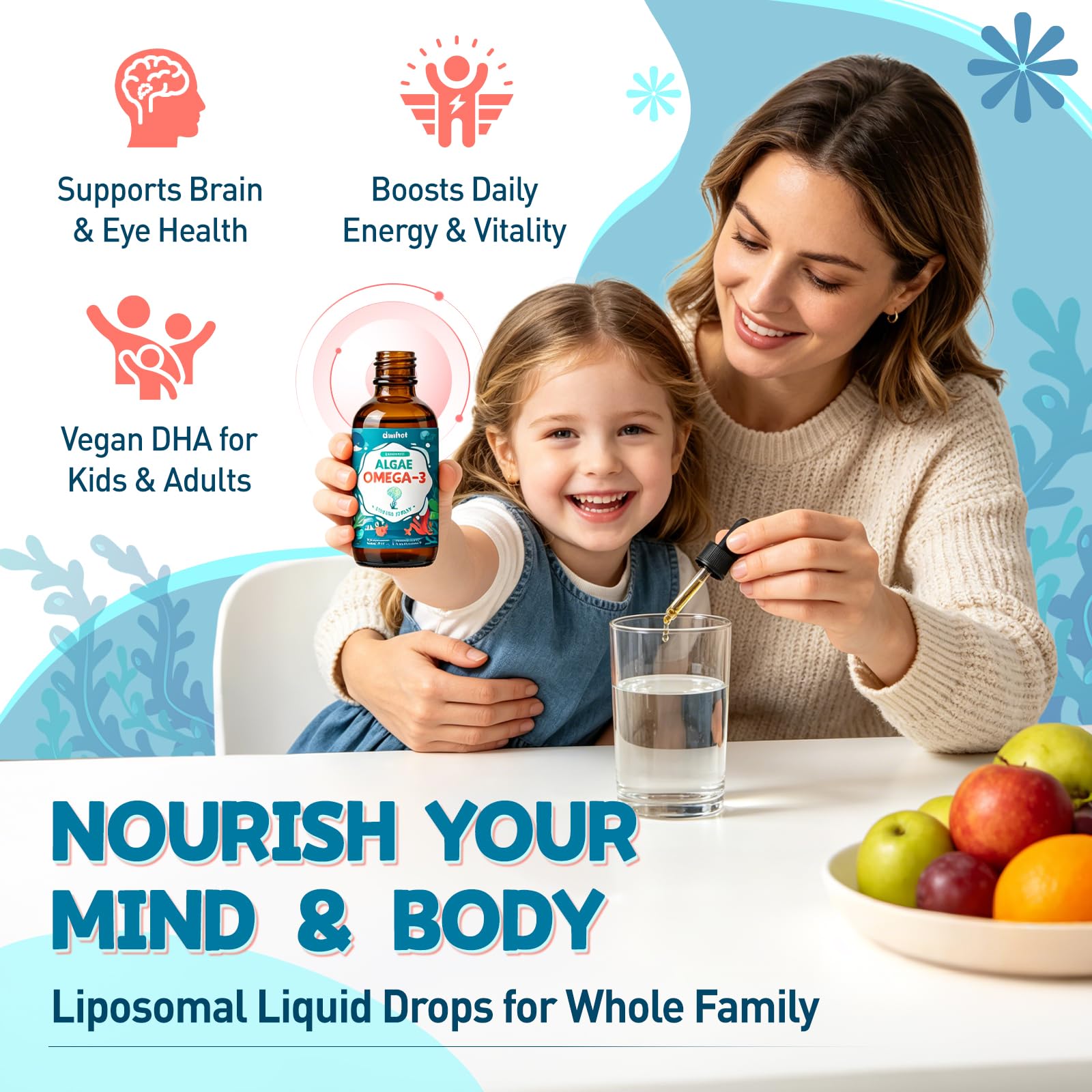 Nutrient-rich Algae Omega oil