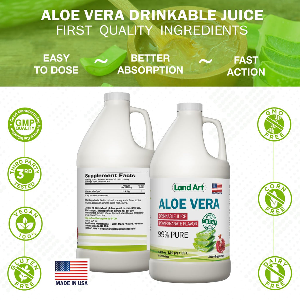 nutrient-rich aloe vera juice blend