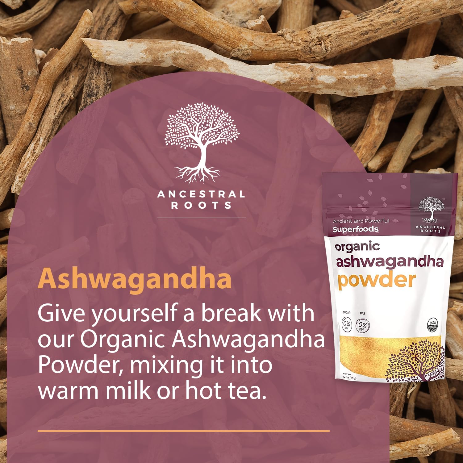 Nutrient-rich Ashwagandha for daily health