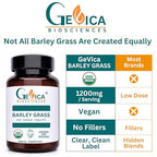 Nutrient-rich Barley Grass tablets