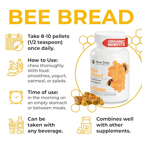 Nutrient-rich bee bread for overall health