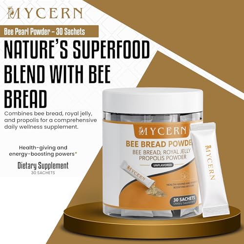 nutrient-rich bee bread powder