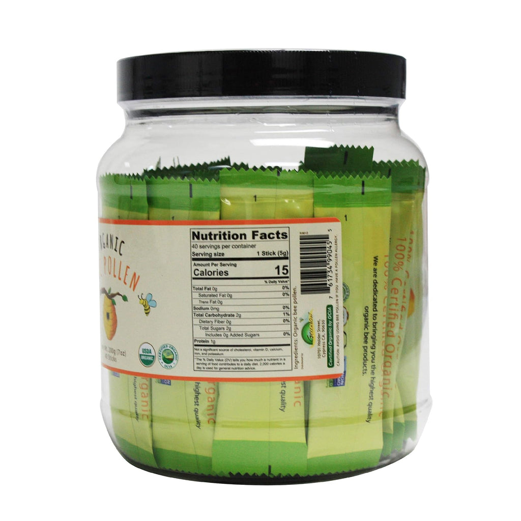 nutrient-rich bee pollen for energy