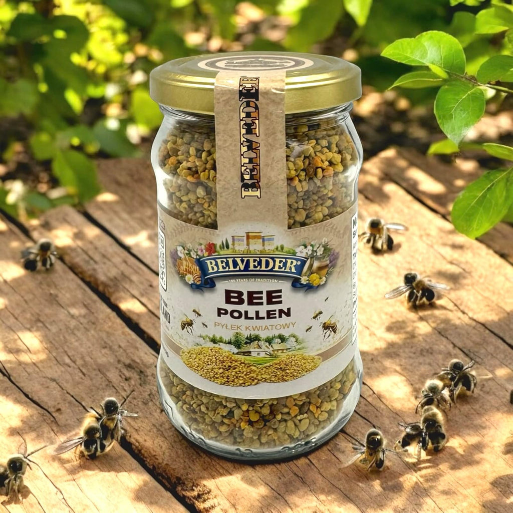 nutrient-rich bee pollen for energy