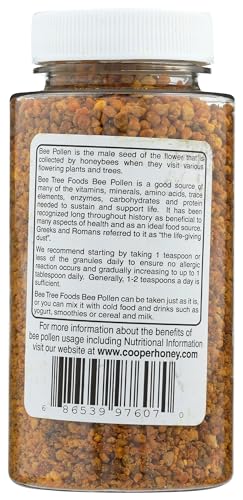 nutrient-rich bee pollen powder