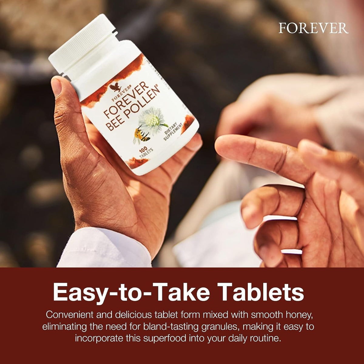 nutrient-rich bee pollen supplement