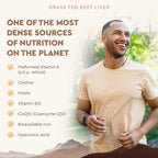 nutrient-rich beef liver capsules