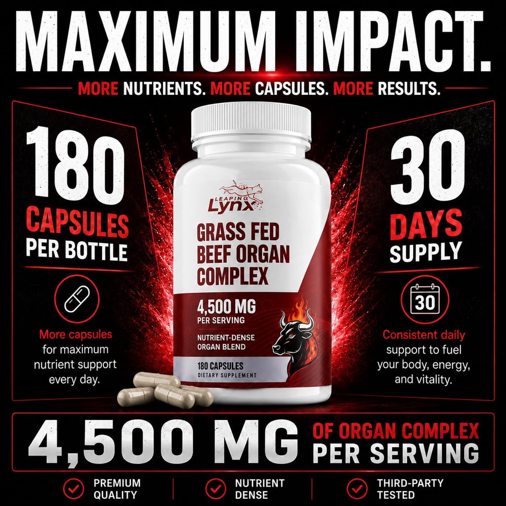 nutrient-rich beef liver capsules